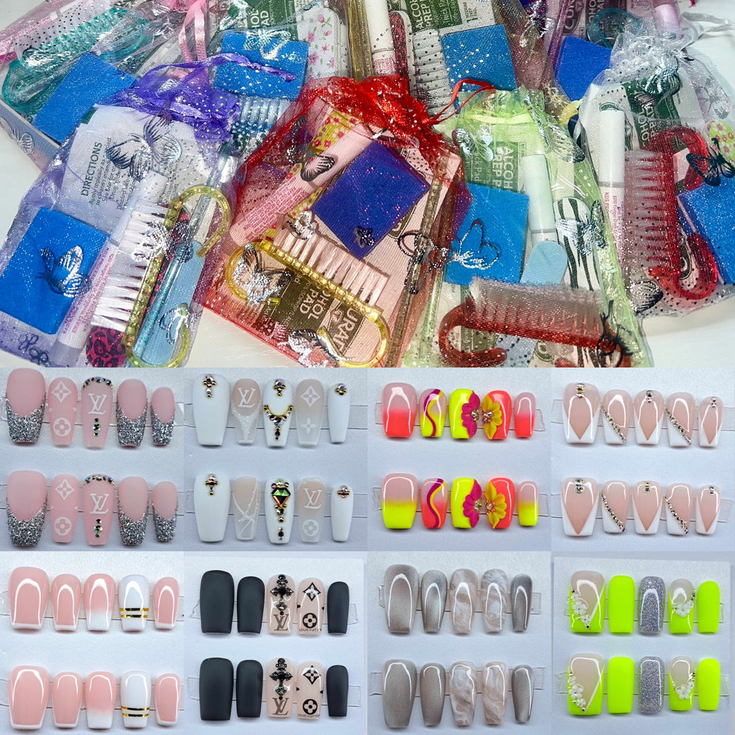 Press On Nail Kits – Lavish Luxuries